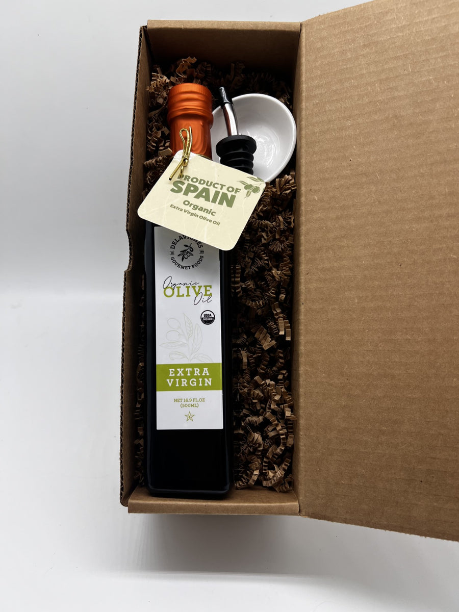Organic Extra Virign Tasting Gift Box – Delavignes Gourmet Food & Gifts