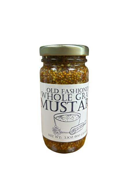 Old Fashioned Whole Grain Mustard – Delavignes Gourmet Food & Gifts