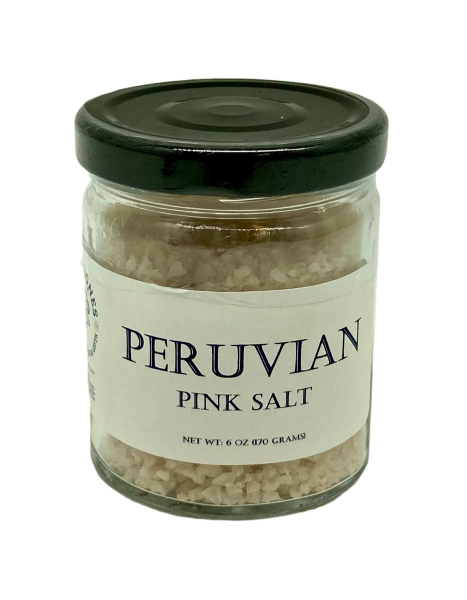 Delavignes Peruvian Pink Salt - 6oz – Delavignes Gourmet Food & Gifts